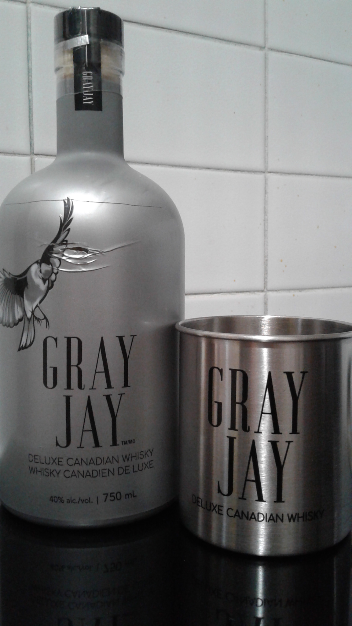 Gray Jay Deluxe Canadian Whisky - smart looking, great tasting ...